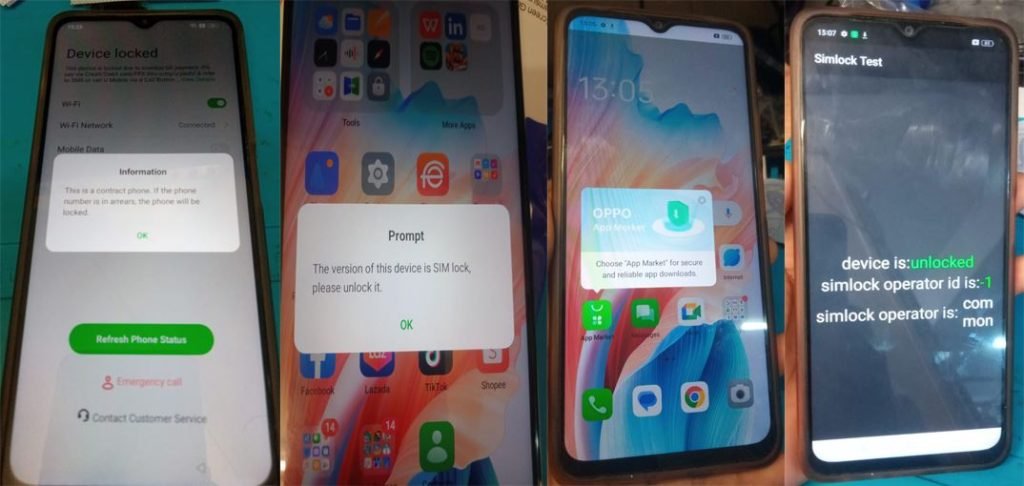 OPPO A38 CPH2579 MDM Remove Without Any Risk Remote Service,